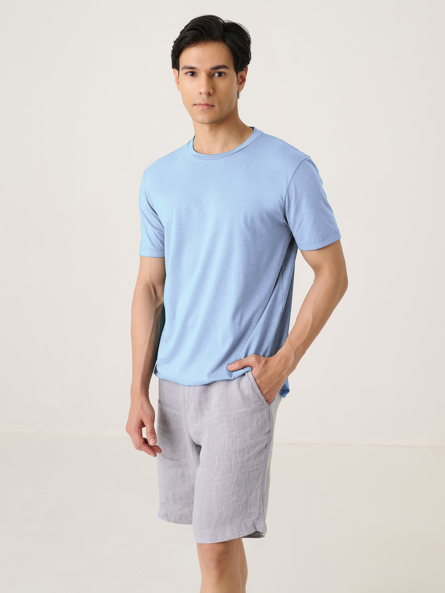 Short Sleeve Tee - Ice Blue