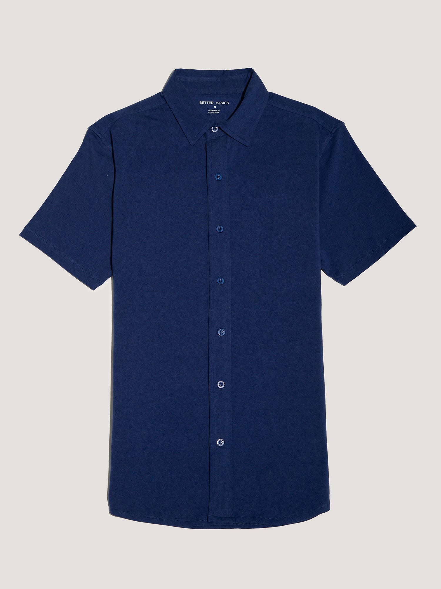 Short Sleeve Button Down - Royal Blue