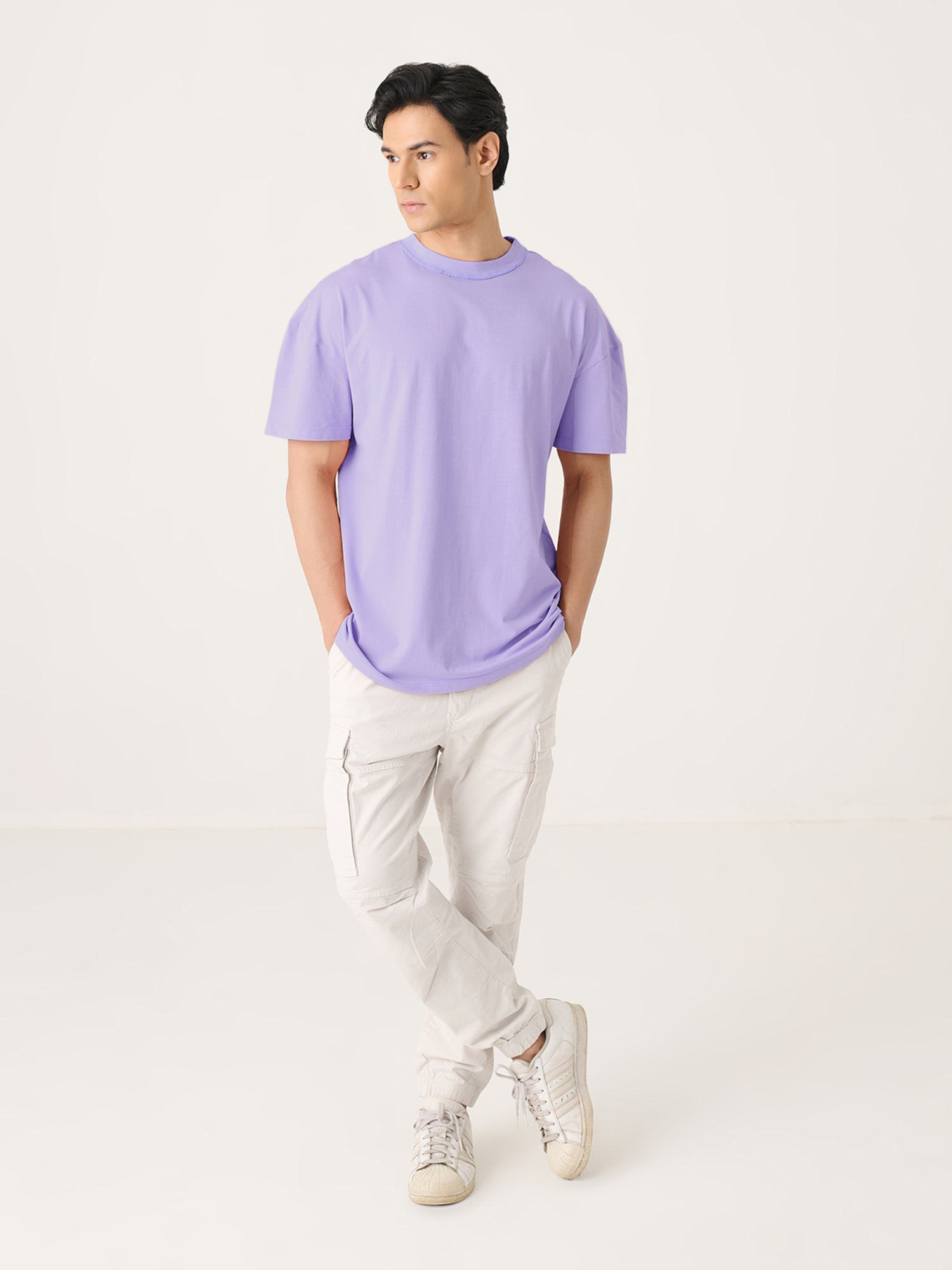 Oversized Crew Neck - Lilac